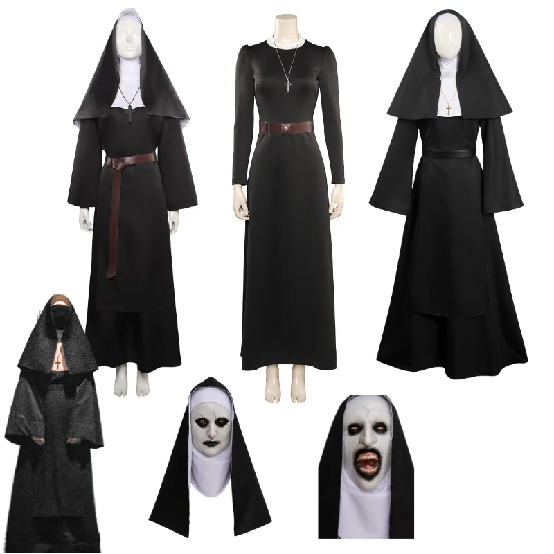 The-Nun-2-Irene-Cosplay-Monastic-Clothes-Costume-Dress-Outfits-for ...