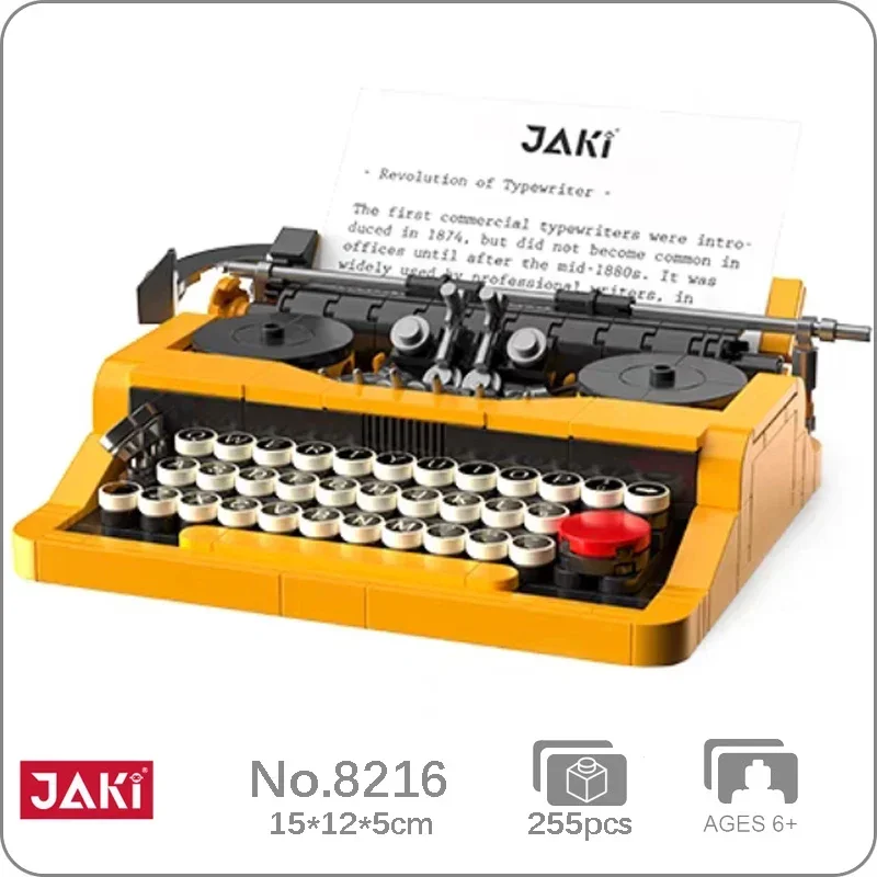 JAKI-8216-Retro-Mechanical-Typewriter-Typer-Keyboard-Marking-Machine-3D ...