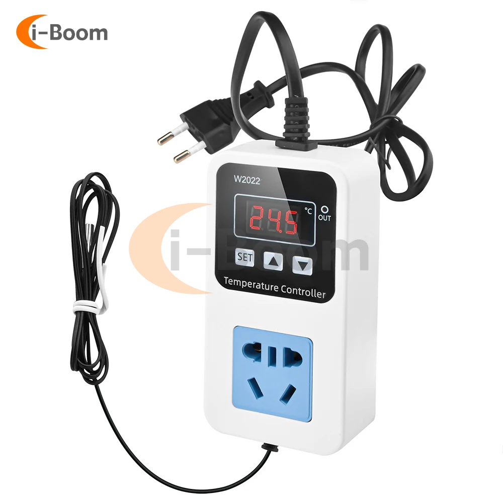 LCD-Display-Estufa-Controlador-De-Temperatura-Termostato-De-Alta-Precis-o-Sensor-NTC-AC110V-220V ...