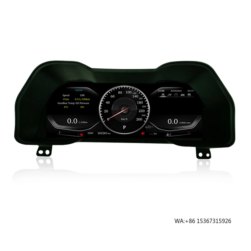 Car Accessories LCD HD Display Speedometer Digital Cluster 4runner 2014 ...