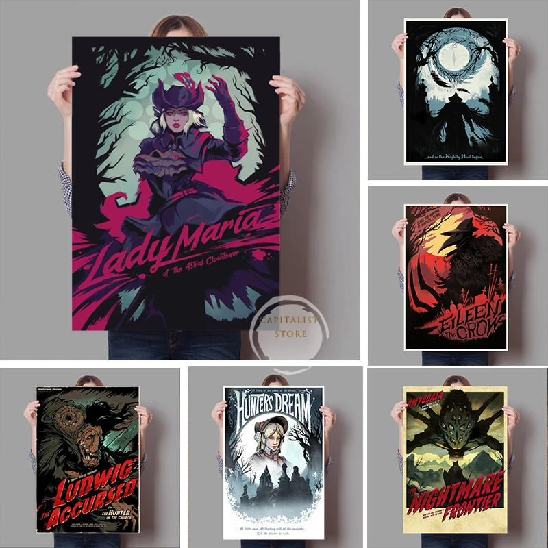 Wall Art Foto de HUNTER'S DREAM, Pintura em lona, Poster para sala de ...