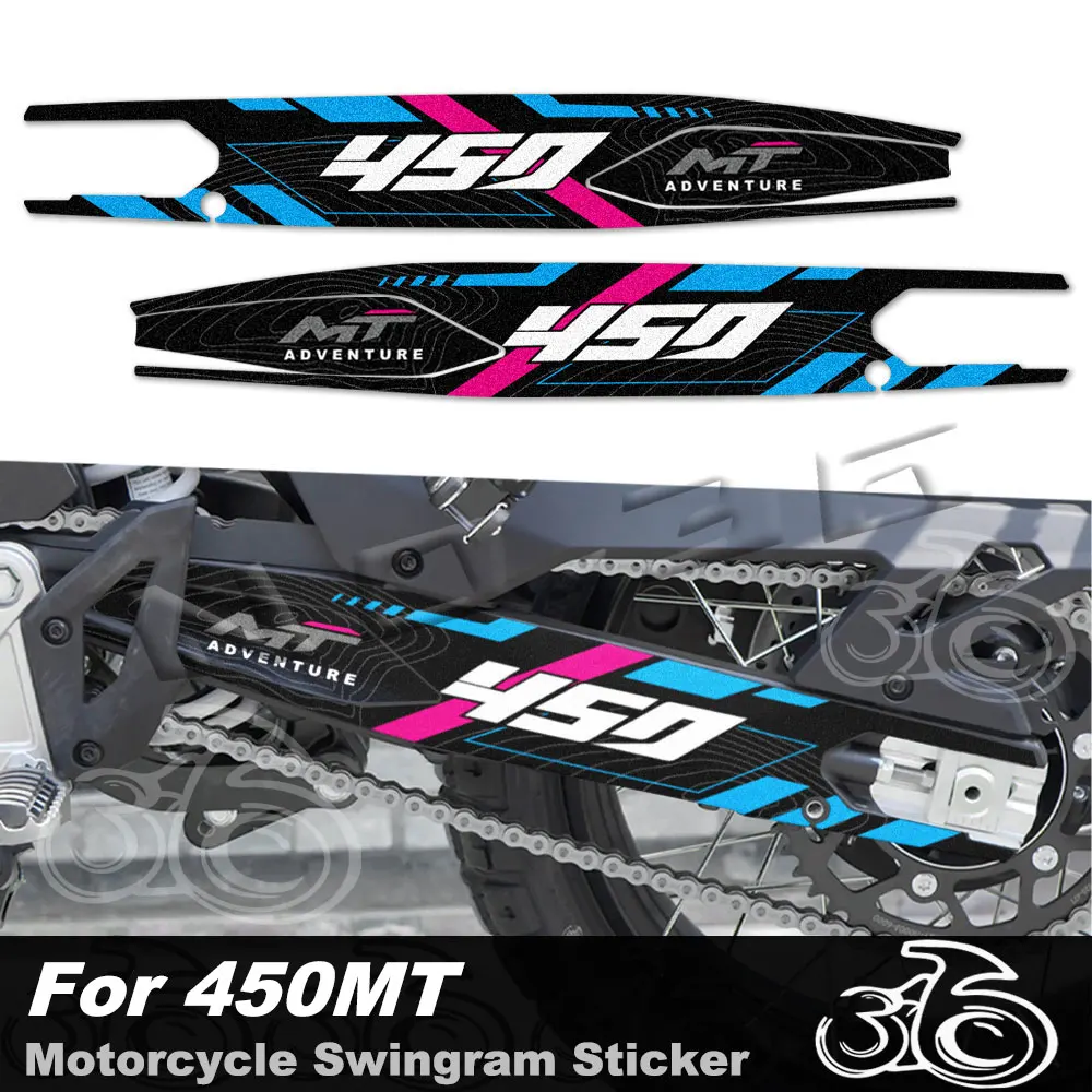For CFMOTO CF Moto 450MT 450 MT Motorcycle Swingarm Sticker Rotating ...
