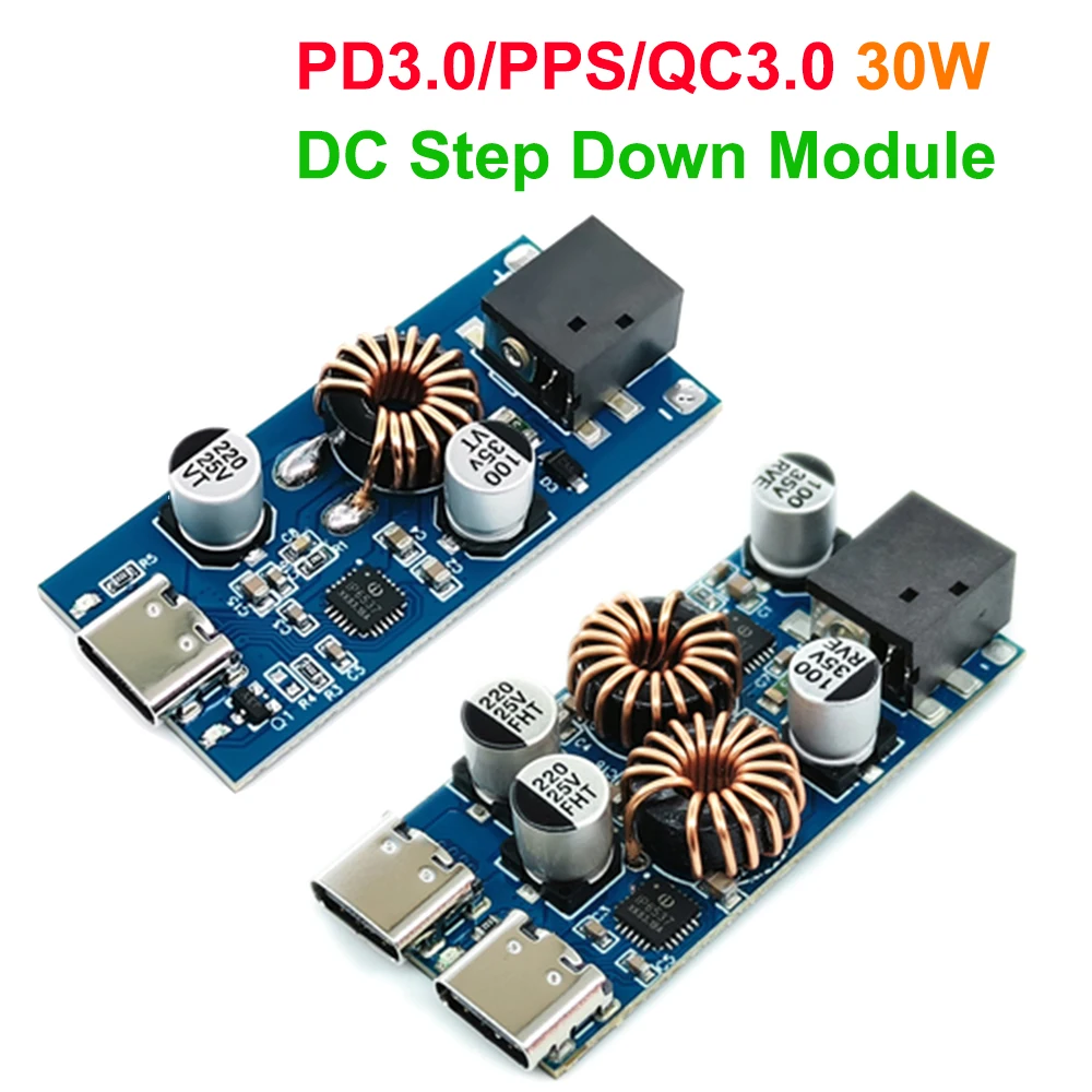 Double-USB-Type-C-30W-charging-board-fast-charging-support-protocol-PD3 ...