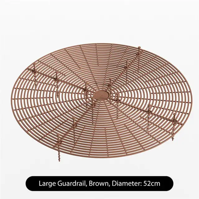 Plant Pot Soil Guard With Nails Plant Pot Grid Flower Pot Cover Baby ...