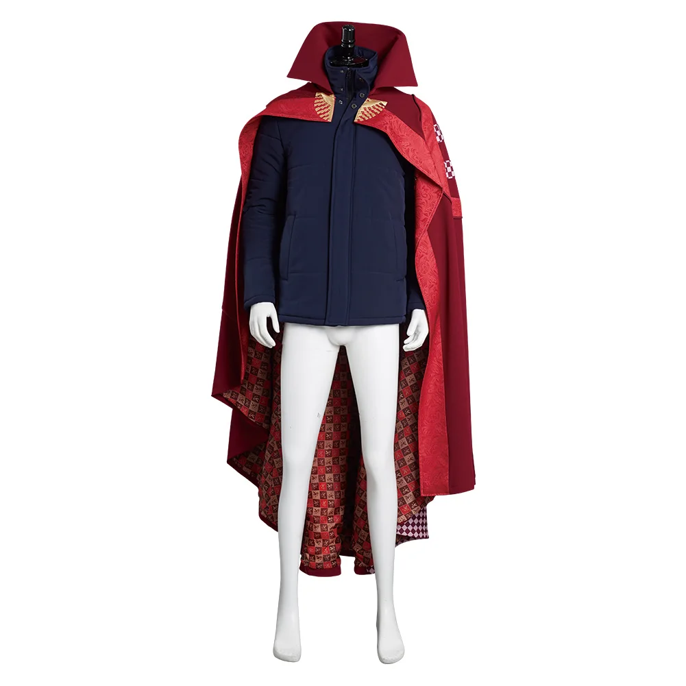 Film Spider Man: No Way Home Doctor Stephen Strange Cosplay Costume ...