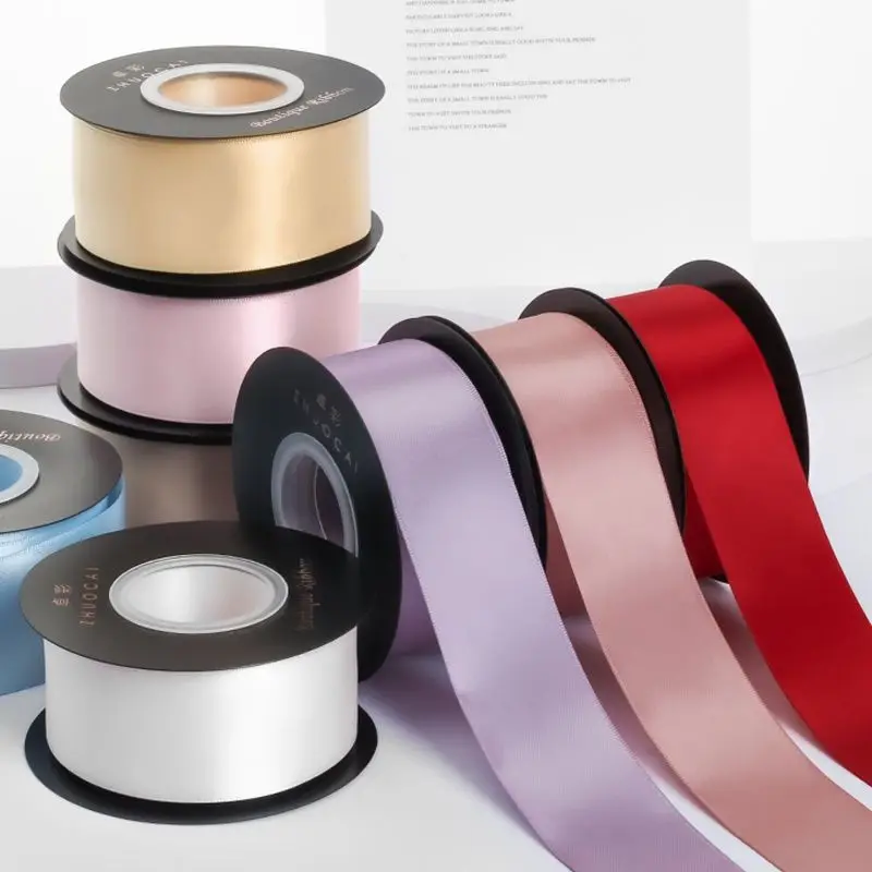 38mm-20yards-High-Thread-Count-Stain-Ribbon-Single-sided-Plain-Ribbon ...