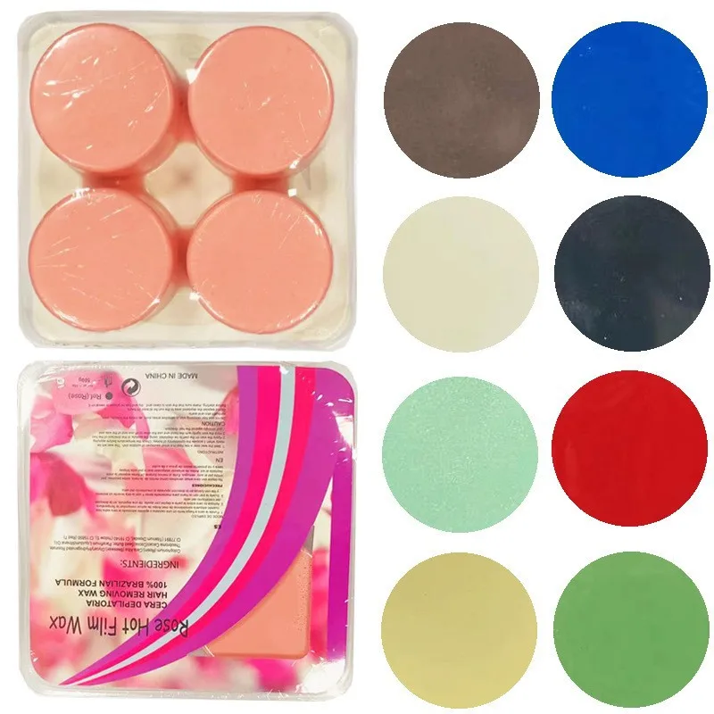 500g-Box-packed-hair-removal-block-circular-solid-hard-wax-honey-hair ...