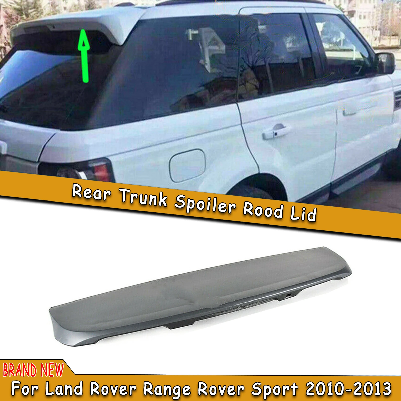 Car-Rear-Spoiler-Roof-Wing-Tail-Gate-Trunk-Lid-Window-Trim-Upper-Lip ...