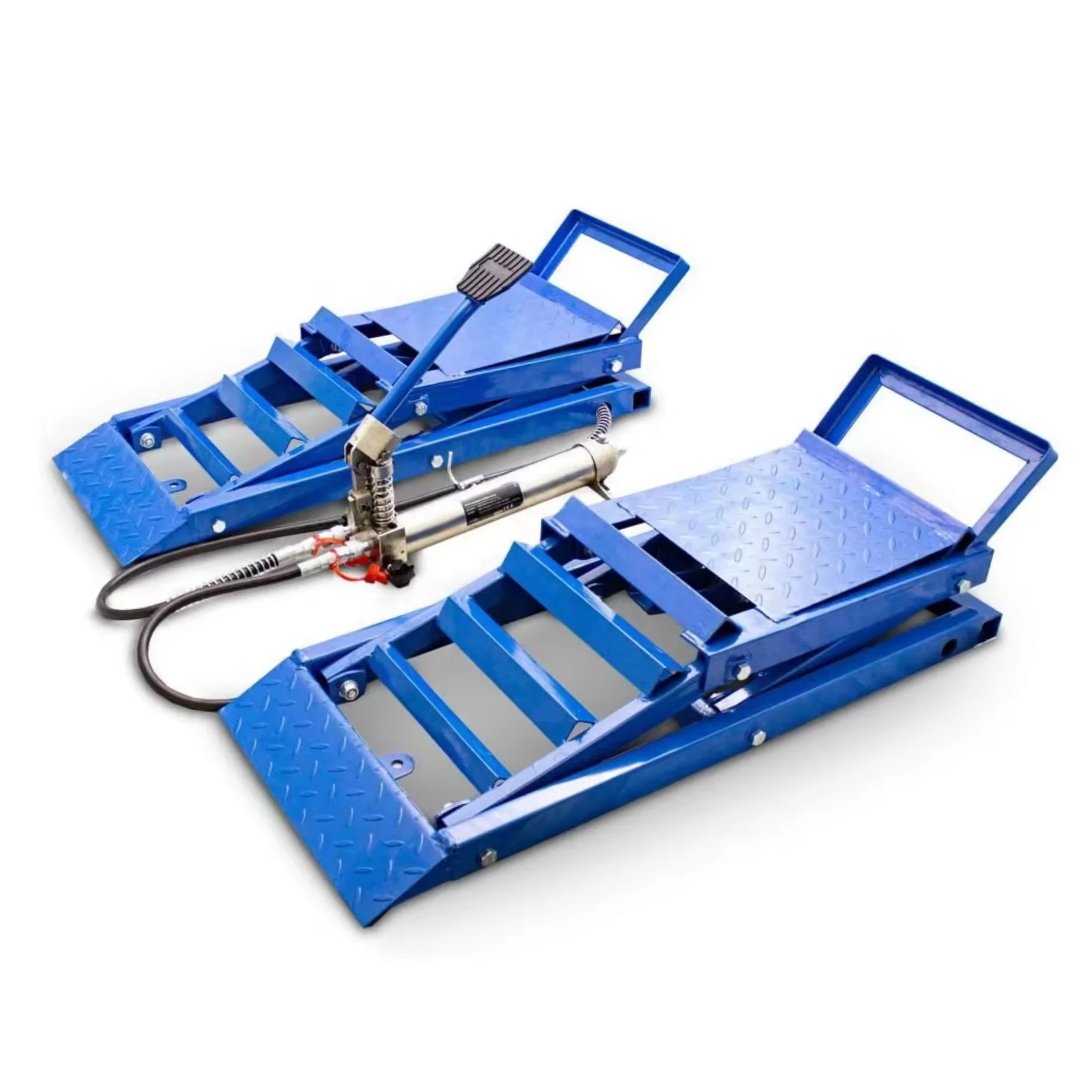 OEM-Adjustable-2-Ton-CE-Garage-Car-Lift-Ramp-Portable-Steel-Hydraulic ...