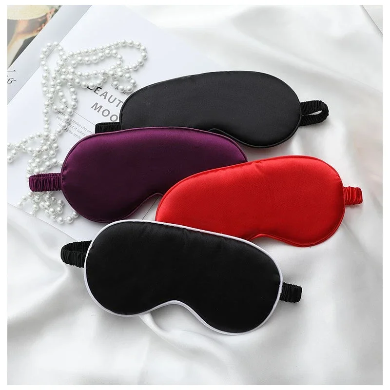 Women-Imitated-Silk-Sleep-Eye-Mask-Portable-Travel-Eyepatch-Nap-Eye ...