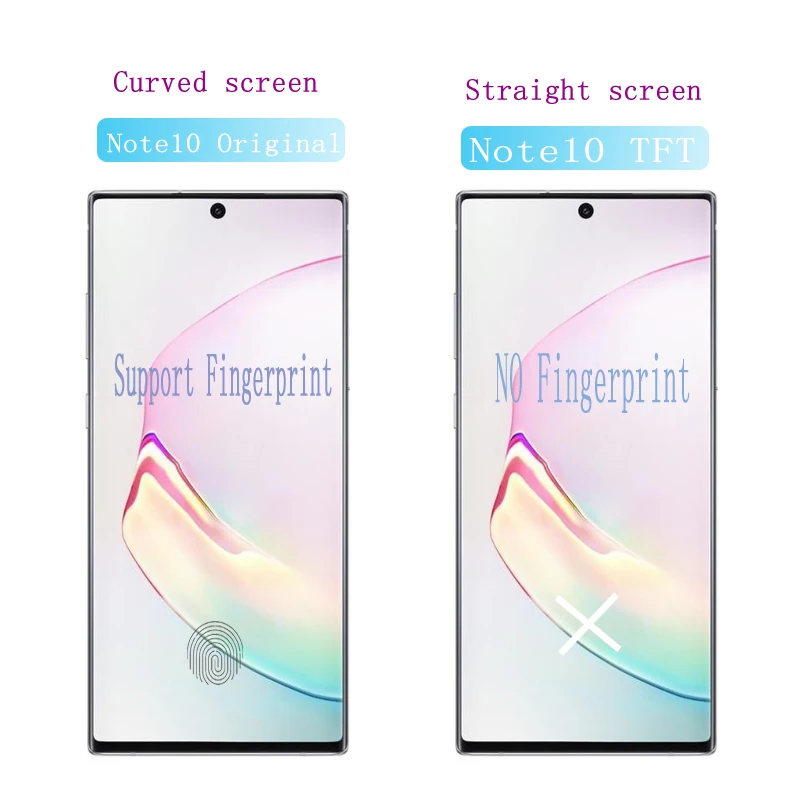 Samsung Galaxy Note 10 6.3 Size Tft Material For N970f N9700 N970d ...
