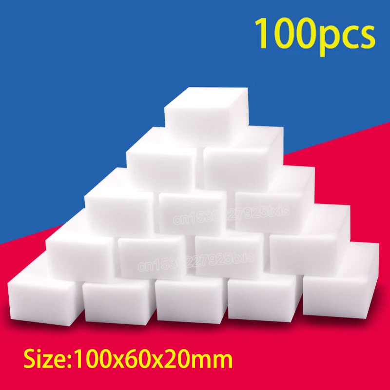 100-60-20mm-Melamine-Sponge-Magic-Sponge-Eraser-Melamine-Sponge-Cleaner ...