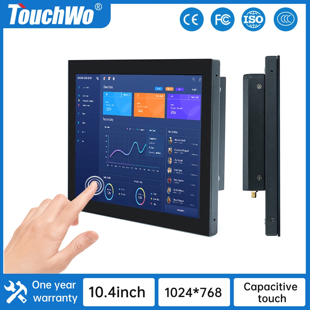 TouchWo-Monitor-Embutido-Touch-Screen-Android-Industrial-Tudo-Em-Um-PC ...
