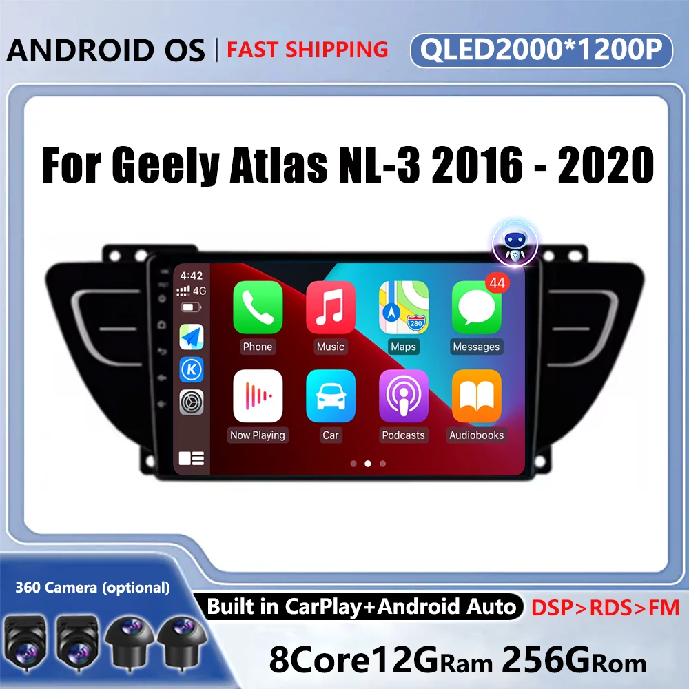 Android-OS-For-Geely-Atlas-NL-3-2016-2020-Car-Multimedia-Player-Head ...