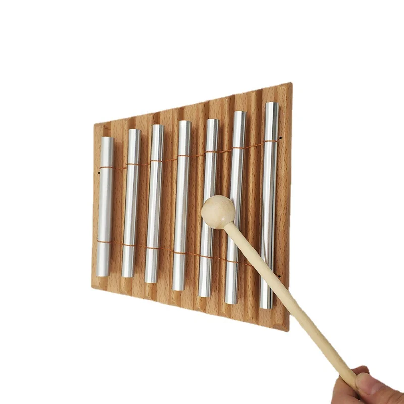 7-Tone-Wooden-Chimes-with-Mallet-Percussion-Instrument-for-Prayer-Yoga ...