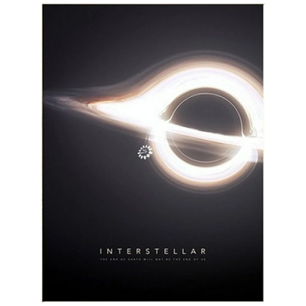 Interstellar Black Hole Poster