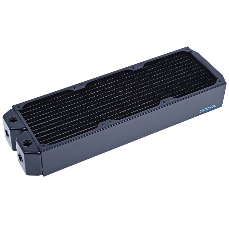Alphacool NexXxoS UT60 완전 구리 420MM 두께 라디에이터, 468x144x60MM,G1/4 ", 컴퓨터 ...