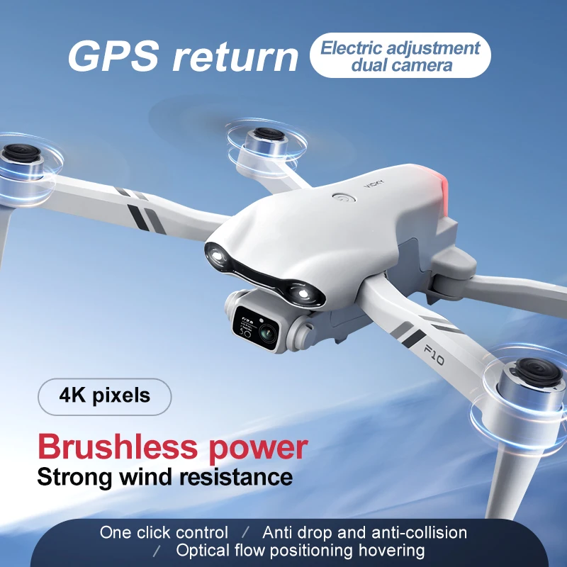 4DRC-F10-RC-Drone-GPS-6K-HD-Dual-Camera-Wide-Angle-5G-WIFI-Fpv ...