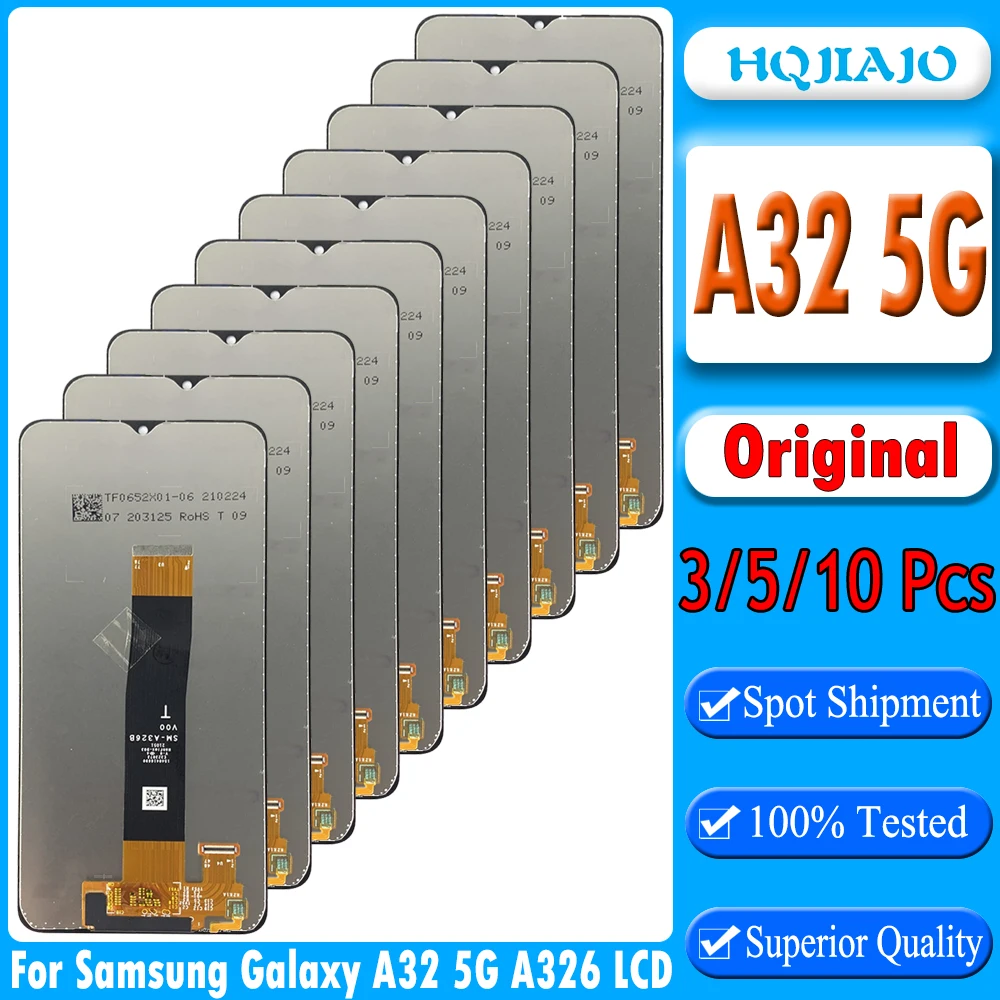 3/5/10pcs Original For Samsung A32 5g Lcd A326 Lcd Display Screen Touch ...