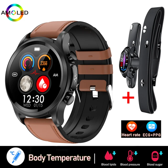 2022New ECG+PPG Smart Watch Men Laser Treatment Of Hypertension ...