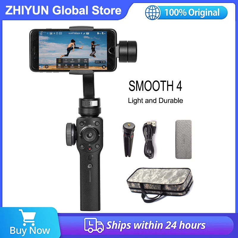 ZHIYUN-Smooth-4-3-Axis-Anti-Shake-Gimbal-Stabilizer-Handheld-Stabilizers-for-Smartphone-iPhone ...