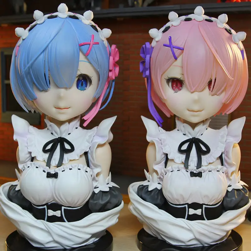 Re: Life A Different World From Zero Figure Rem Re0 Remu Ram Pvc Action ...