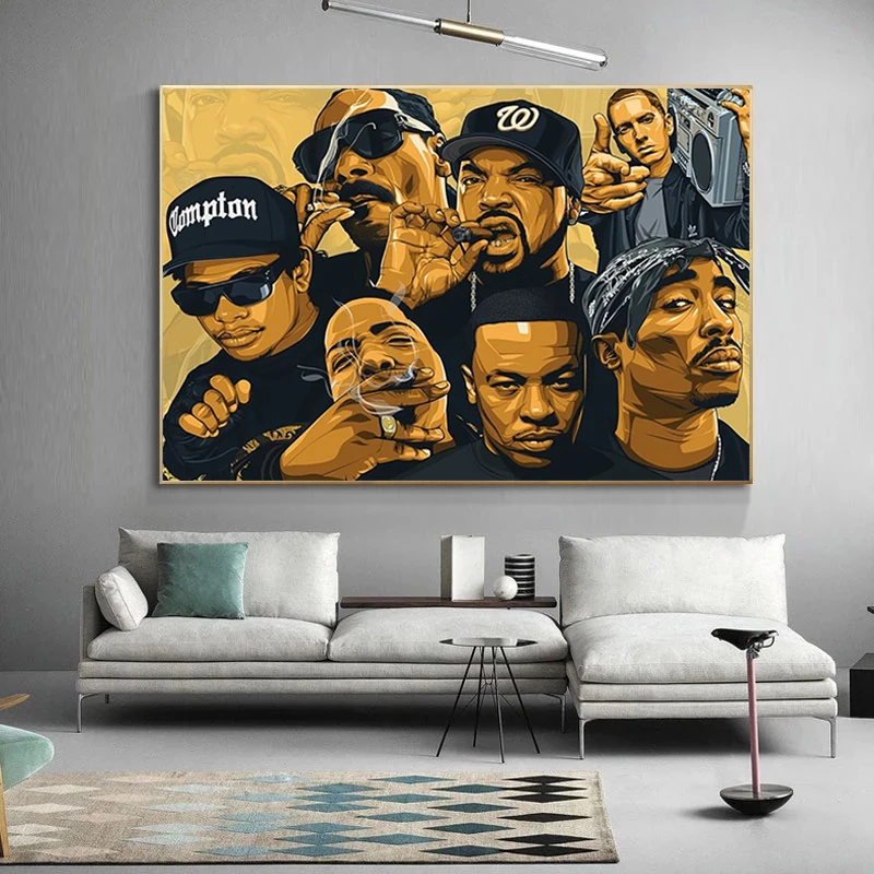 Tupac And Biggie Graffiti