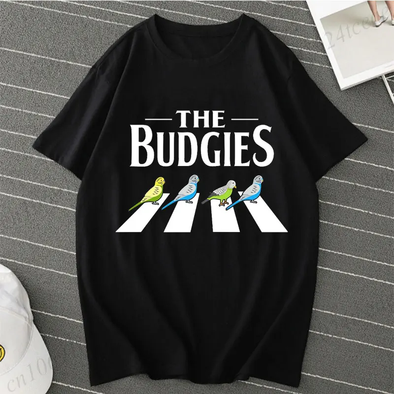 Funny Budgie Parakeet Bird Budgerigar Owner T Shirts Streetwear Short ...