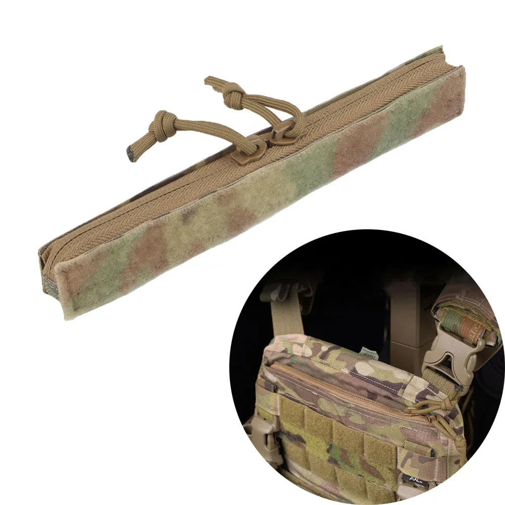 Tactical-Vest-Double-Zipper-Insert-Pouch-For-Crye-AVS-Vest-Storage ...