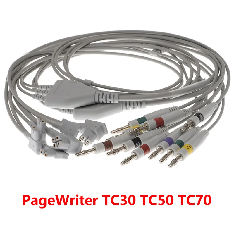 Compatible-With-Phlips-EKG-Monitor-ECG-Machine-PageWriter-TC30-TC50 ...