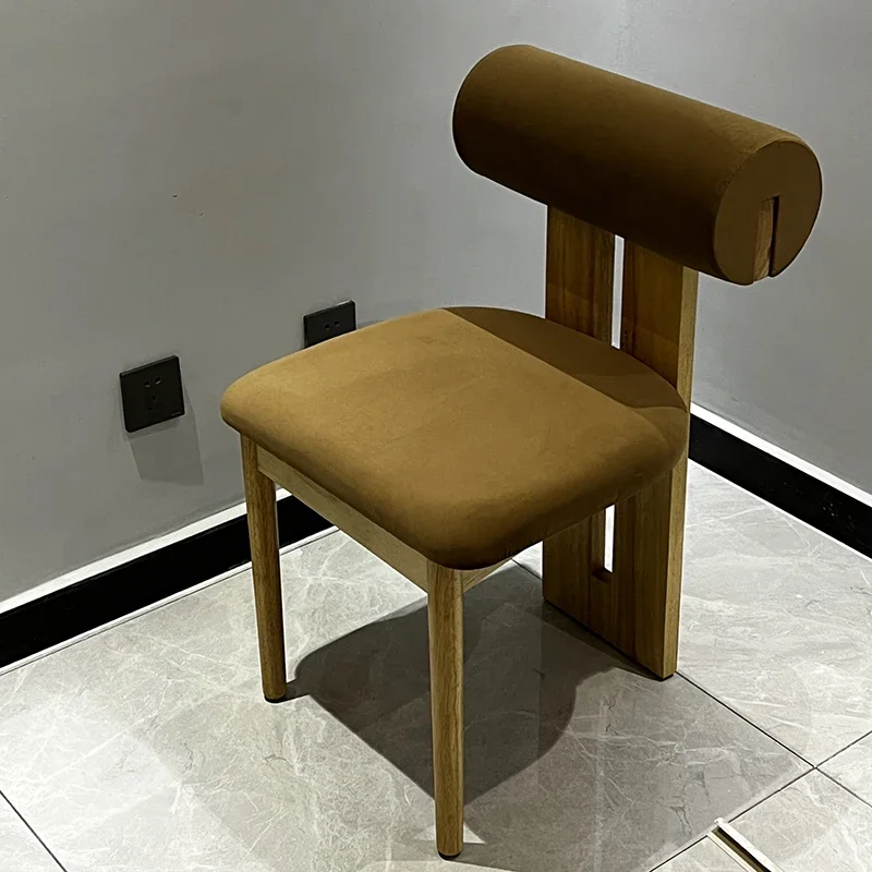 Japanese-Wabi-Sabi-Solid-Wood-Dining-Chair-Back-Dressing-Chair-Designer ...