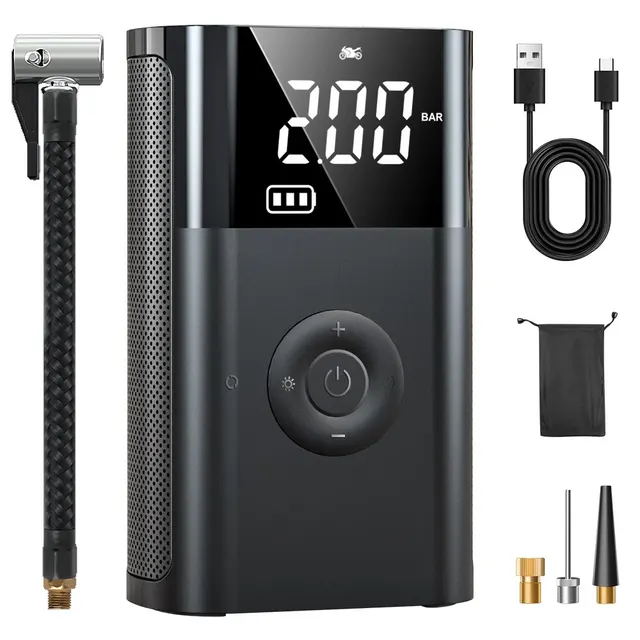 Mini Air Compressor 12V 150PSI Portable Electric Air Pump Car Tire ...