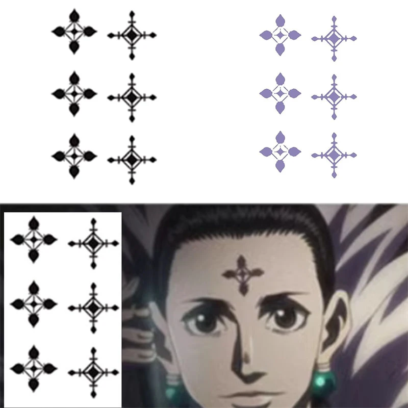 Tempo-integral-Hunter-Tattoo-Adesivos-Chrolo-Lucilfer-Anime-Herbal-Arte ...