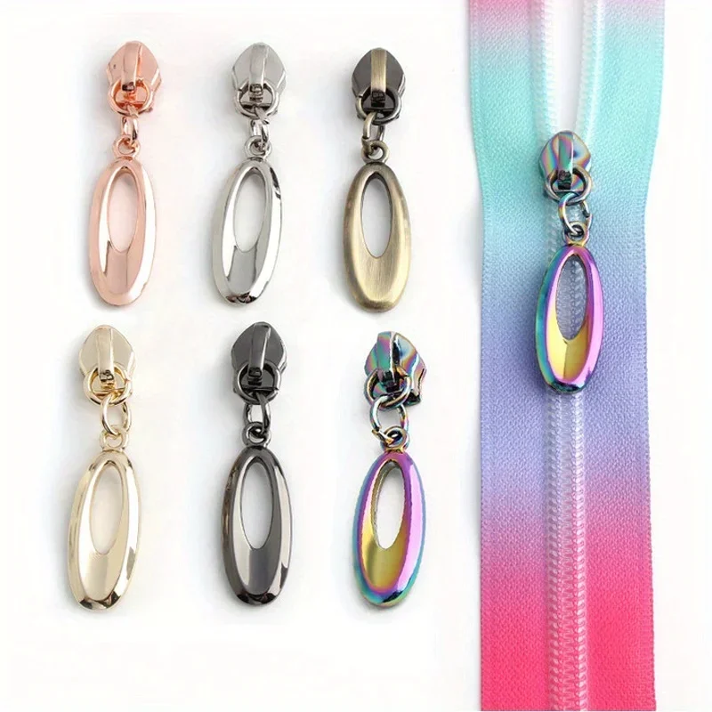 5PCS-5-nylon-oval-zipper-puller-suitable-for-wallets-clothing-and-shoes ...