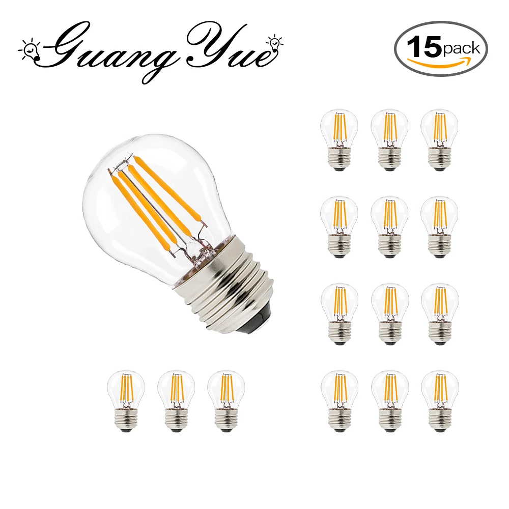 G45-LED-Filament-Bulb-E27-E26-220V-110V-4W-6W-Dimmable-Warm-Cool-Light ...