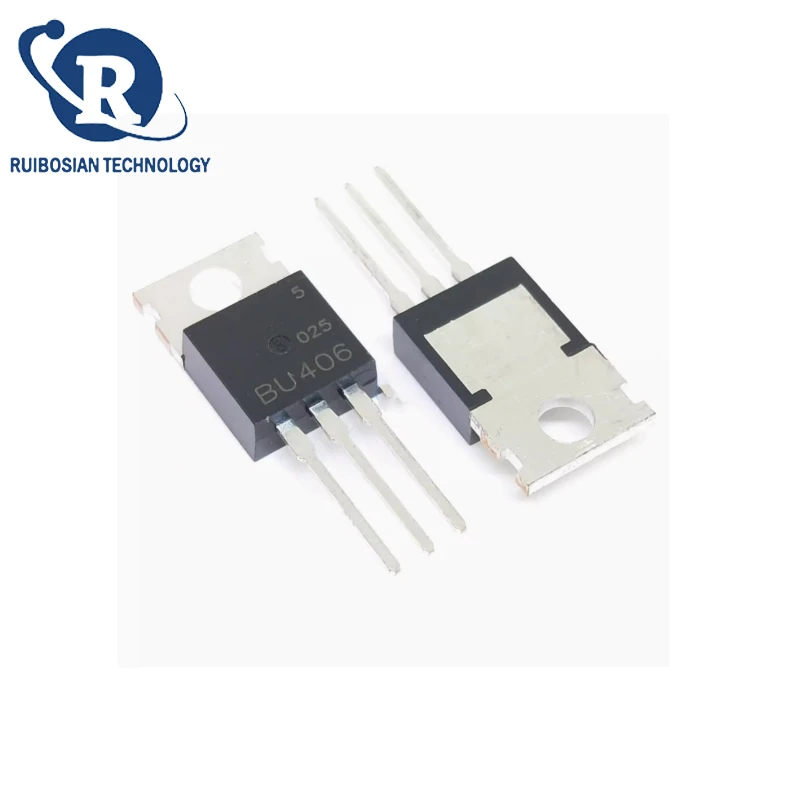 Transistor-de-potencia-BU406-BU407-BU806-BU807-TO-220-BU406TU-BU407TU ...