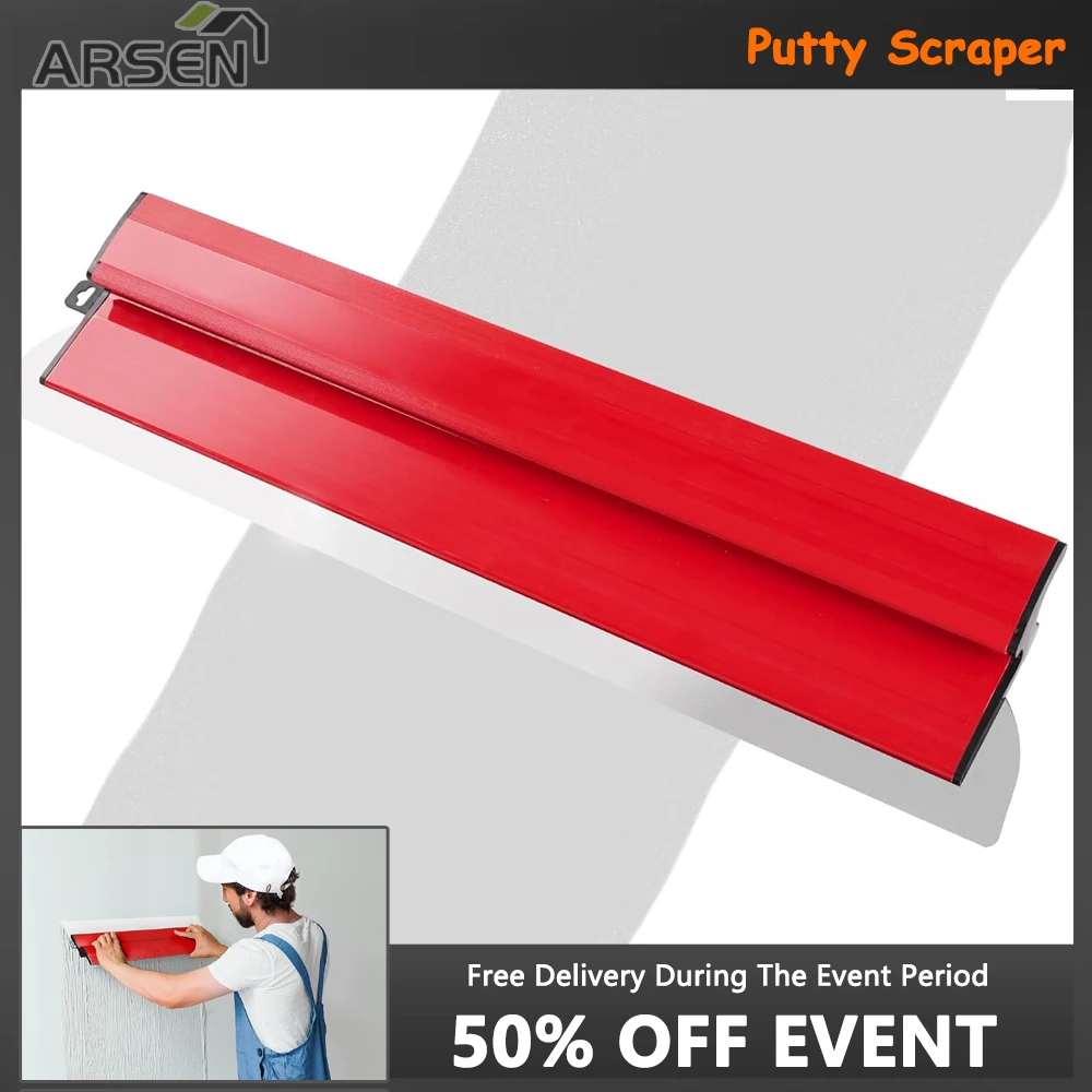 25/40cm Drywall Skimming Blade Stainless Steel Skimmer Putty Knifes ...