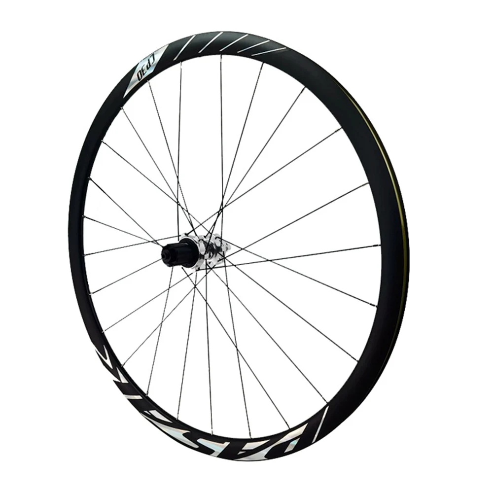 Pasak-Road-Bike-Rear-Wheel-700C-24H-Rim-Depth-30mm-Disc-Brake-6-Pawls ...