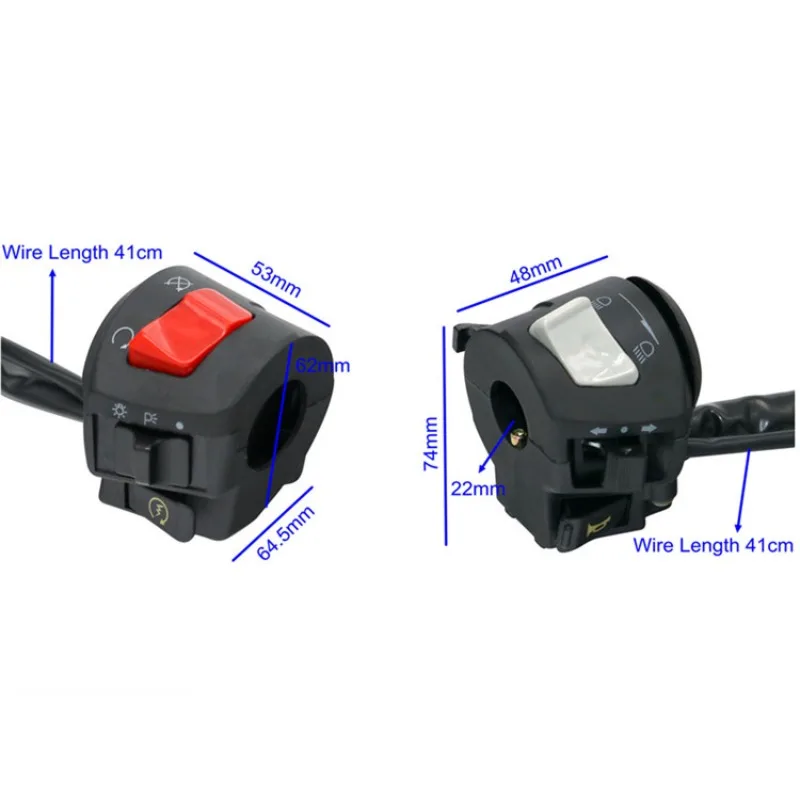 Motorcycle-Handlebar-Mounting-Switch-Left-and-Right-Switch-Horn-Turn ...