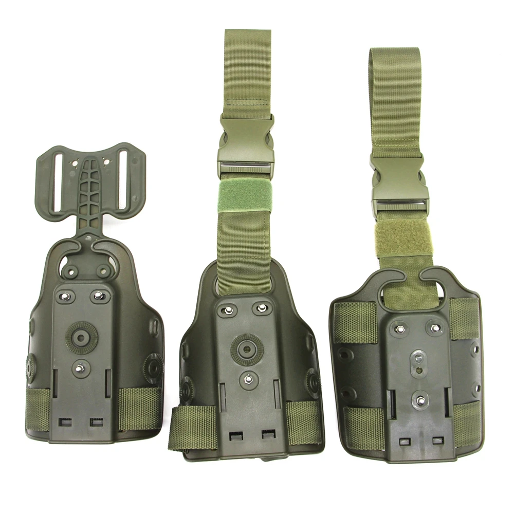 Green Gun Holster Leg Drop, Platform Leggings Adapter, Dual Strap Leg ...