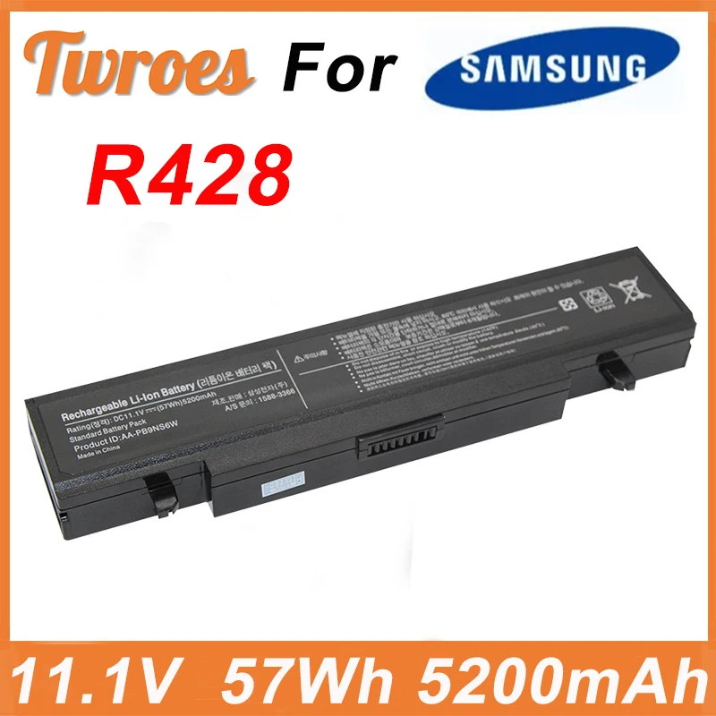Laptop-Battery-11-1V-57Wh-5200mAh-For-SAMSUNG-NP-R519-R530-R430-R522 ...