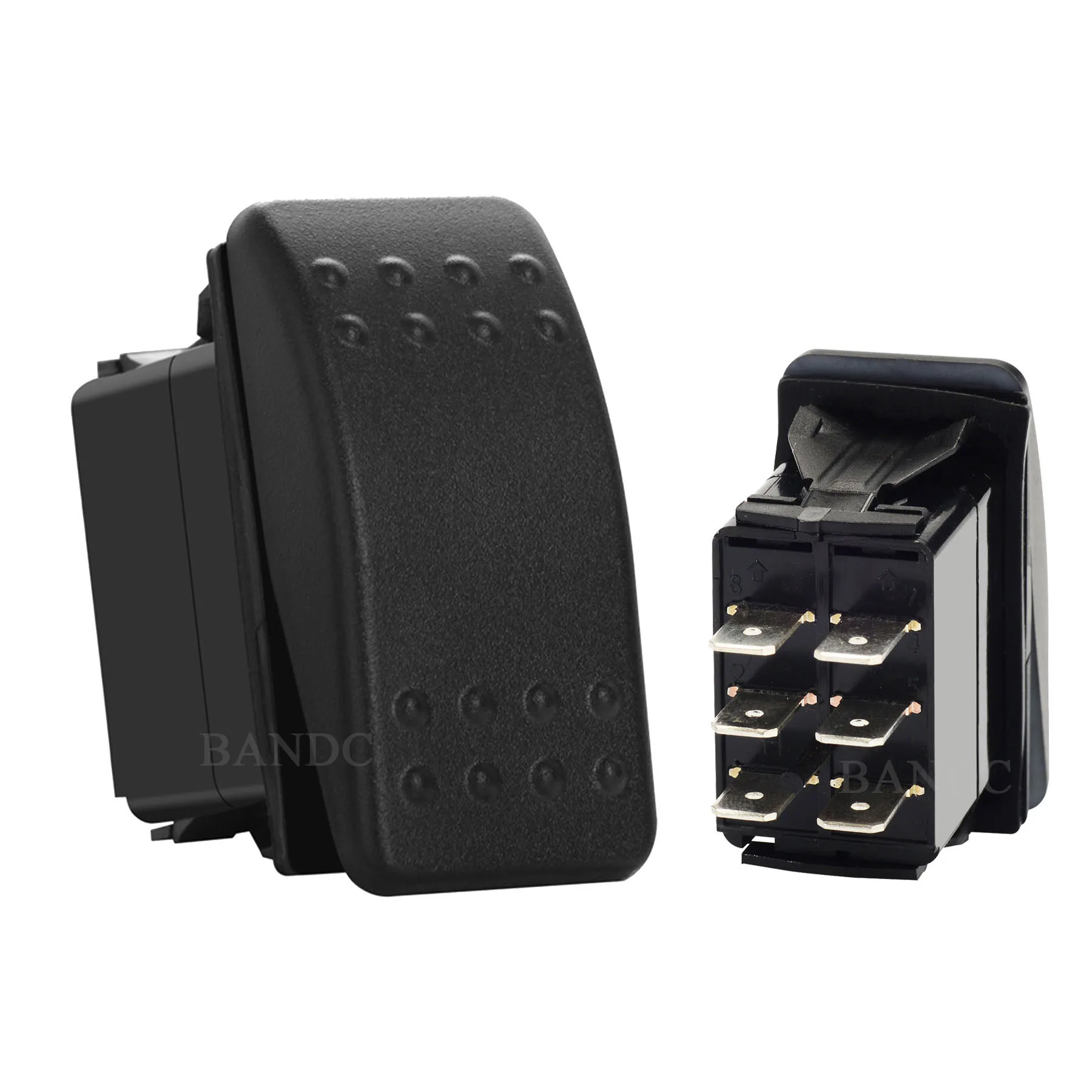 12V-24V-DC-Reverse-Polarity-Switch-6P-ON-OFF-ON-3-Way-Momentary-Rocker ...