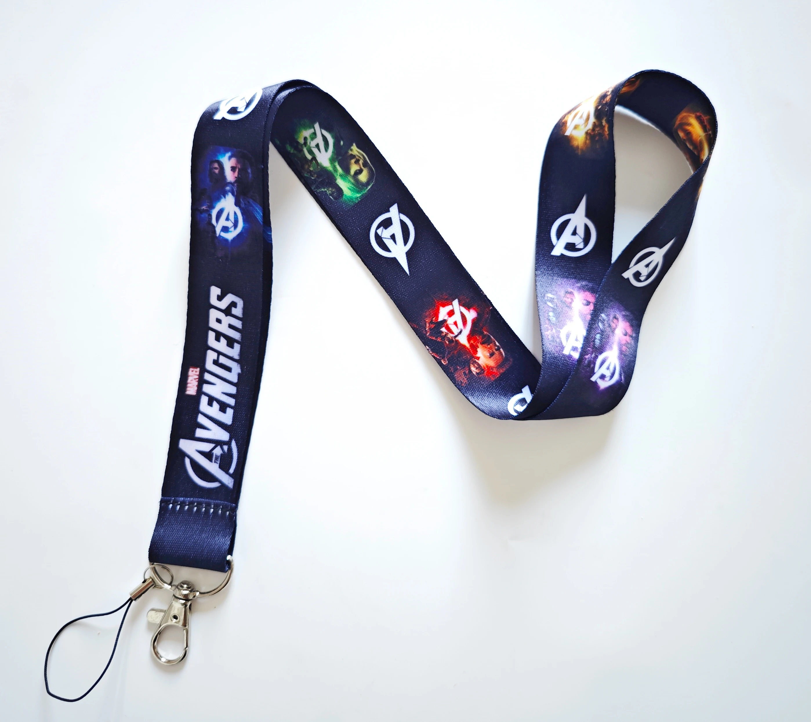 Marvel The Avengers Cartoon Key Lanyard ID Badge Holders Animal Phone ...