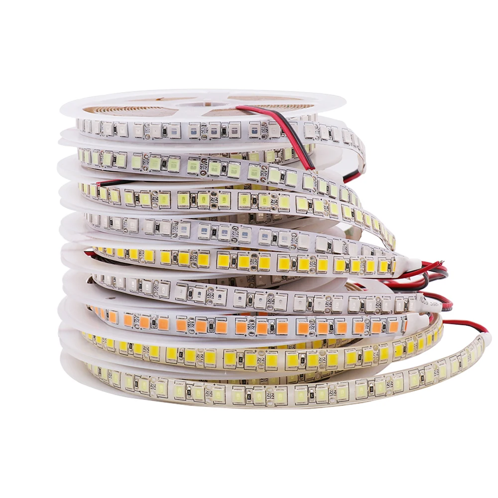 5m 12V LED Strip Light 5050 5054 120led 60LED 240LED 480LED SMD 2835 ...