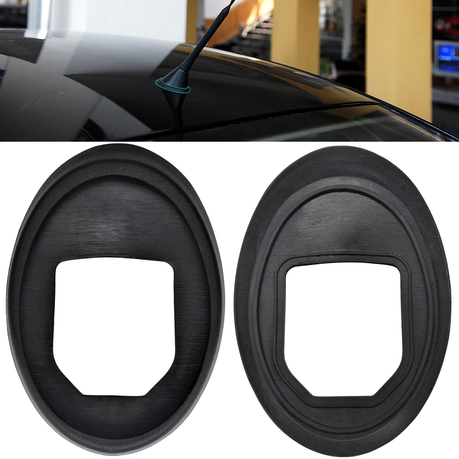 Car-Roof-Aerial-Antenna-Base-Gasket-Seal-Rubber-Pad-For-VW-Golf-Passat ...