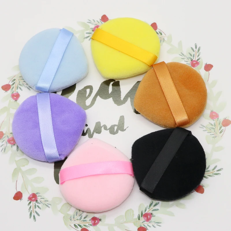 OGEYERO Water droplets Powder Puff Flours Mini Face Makeup Sponge ...