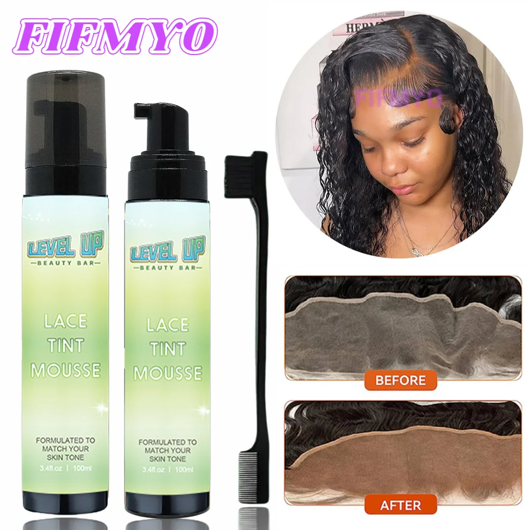 4pcs-Lot-Lace-Tint-Melting-Hair-Mousse-For-Wigs-Light-Brown-Lace-Tint ...