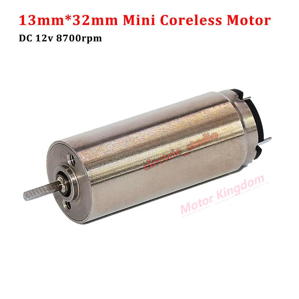 1332 13mm DC 6V~12V 8700rpm Coreless Electric Motor Replace Maxon Faulhaber Tattoo Machine Motor