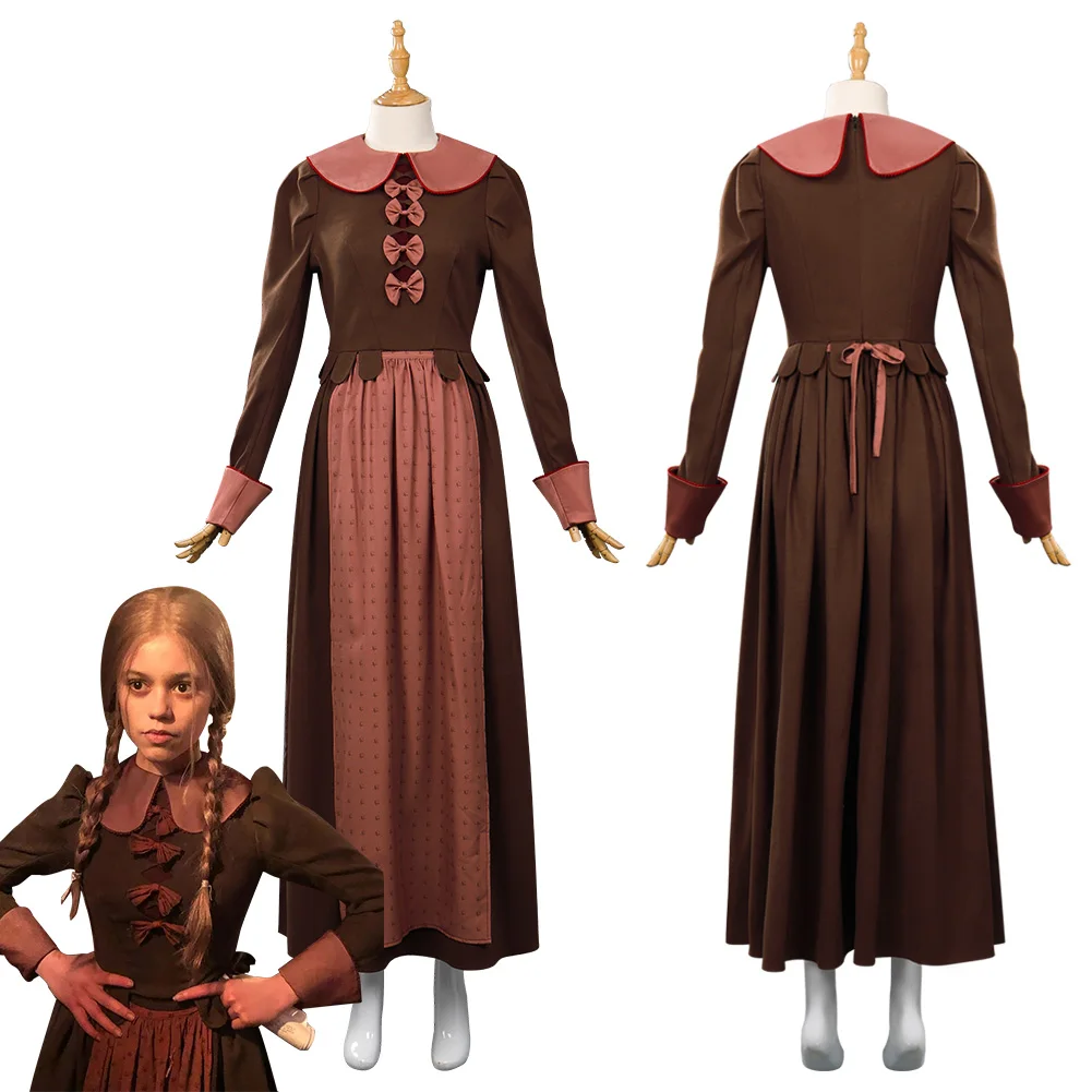 Wednesday-Addams-Goody-Addams-Cosplay-Costume-Vintage-Dress-Outfits ...