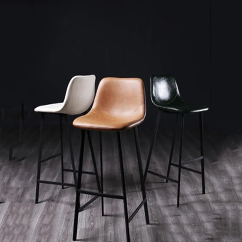 Nordic-Bar-Stool-Modern-Minimalist-High-Chair-High-Stool-Bar-Chair-Home ...